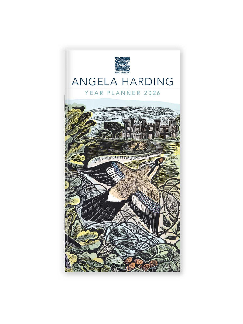 Angela Harding: Knepp Jay and Oak Tree 2026 Year Planner - Month to Vi ...